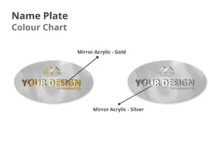 Customizable Name Plates | Embossed Name Plate Designs for Home and ...