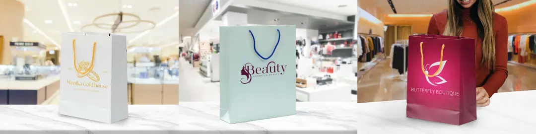 Custom Premium Paper Bags Printing OnlIne | Printo