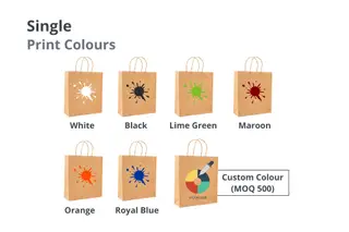 Print Custom Takeout Bags Online - Printo
