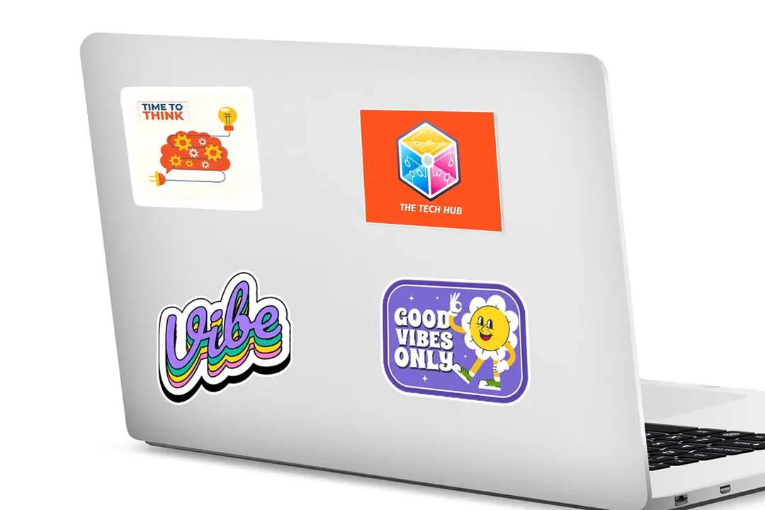 Custom Matte Laminated Stickers | High-Quality Printing - Printo