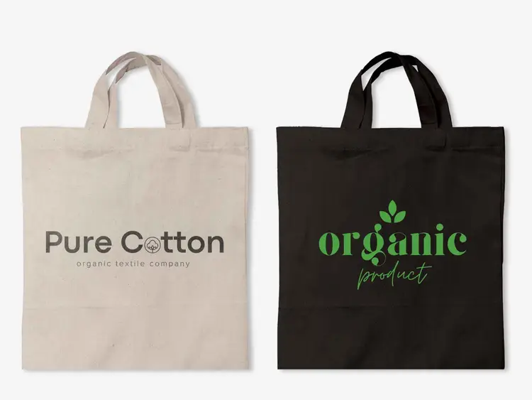 Custom Printed Cotton Carry Bags | Reusable Cotton Carry Bags