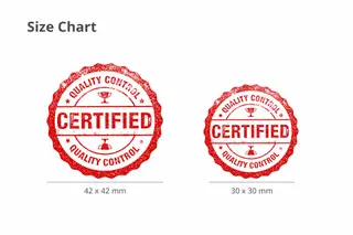 Custom Circle Rubber stamps Online | Corporate stationaries & Gifting ...