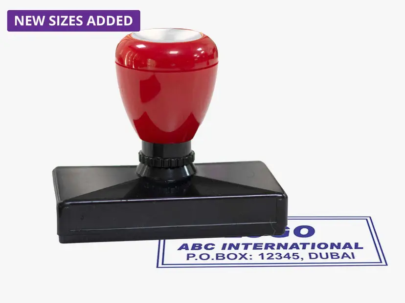 Custom Rubber Stamps are available only at Printo. Order Now!