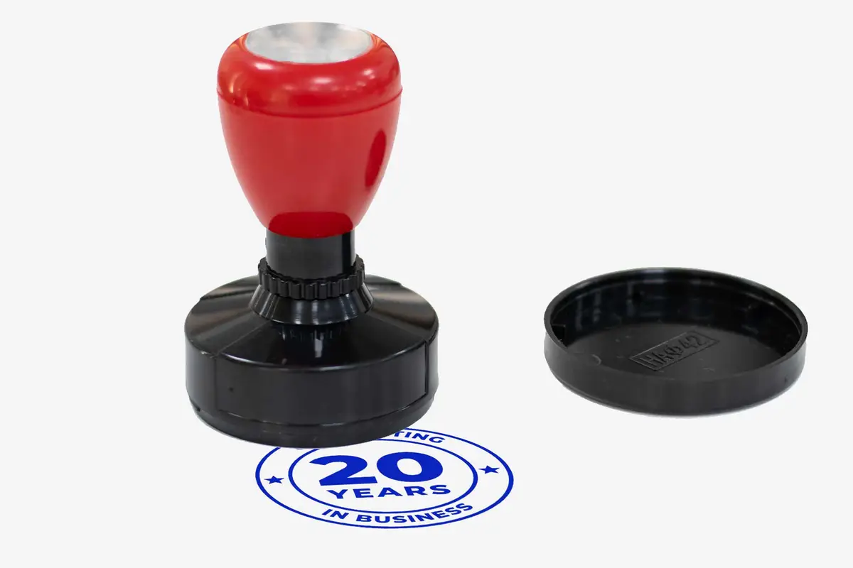 Custom Circle Rubber stamps Online | Corporate stationaries & Gifting ...