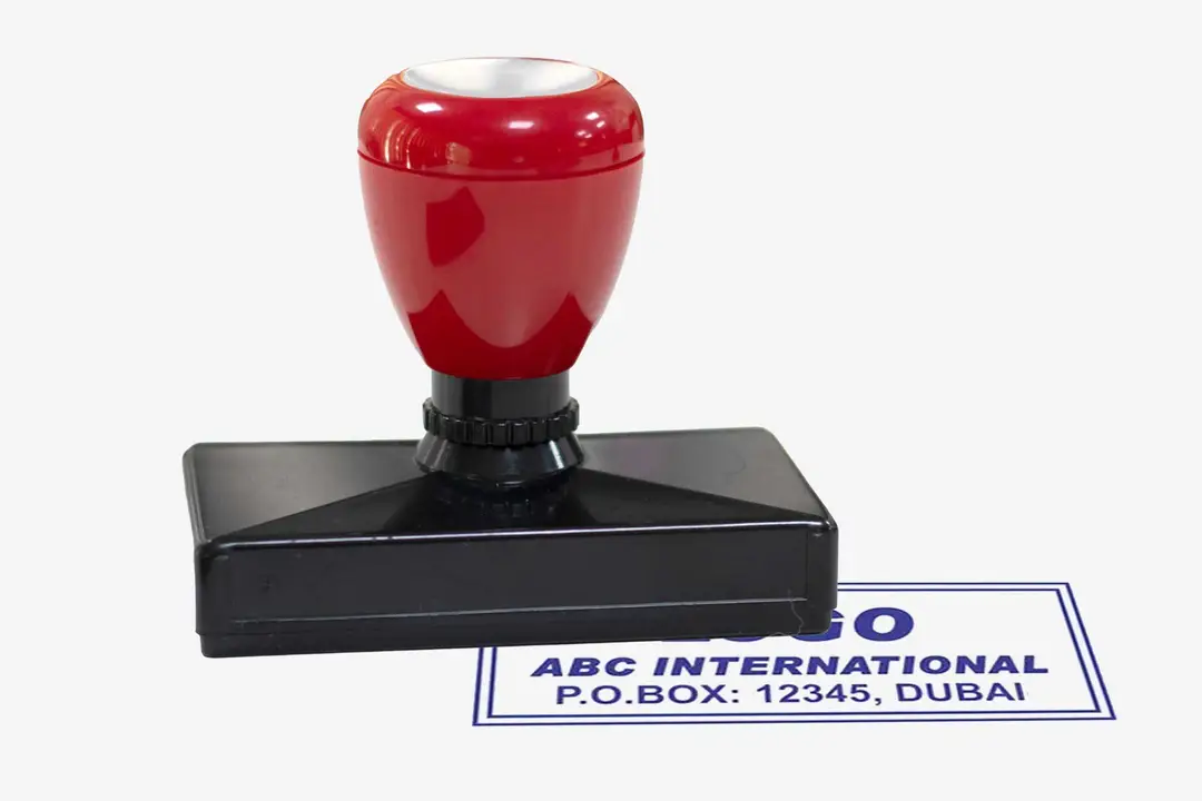 Buy Large Rubber Stamps Online | Custom Office Stationaries - Printo
