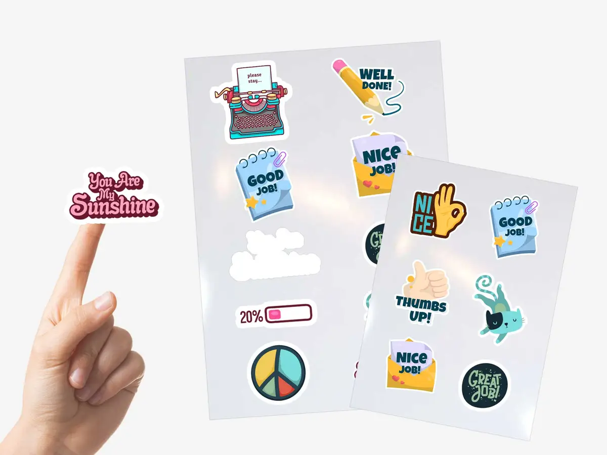 Custom Sticker Printing Online in India | Printo
