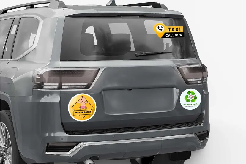 Buy Custom Bumper Sticker Online - Printo