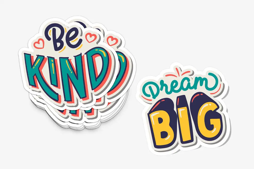 Custom Shape Stickers - Order Custom Stickers For Branding Online ...