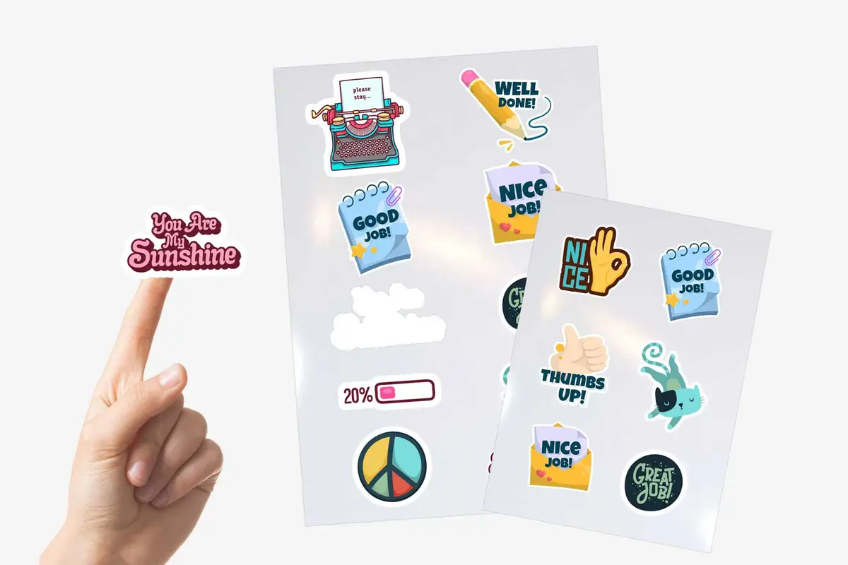 Custom Sheet Sticker Printing | Fast Turnaround & Free Shipping - Printo