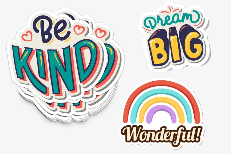 Custom Stickers - Design & Print Personalized Stickers Online - Printo.in