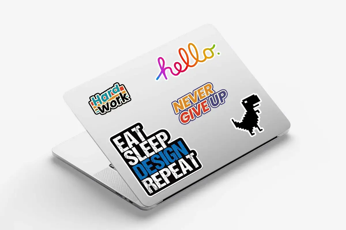 Custom Laptop Stickers - Print Custom Laptop Stickers Online in India ...