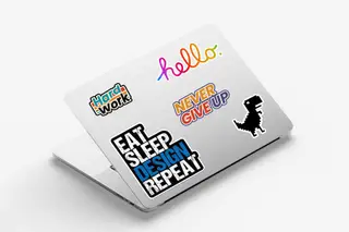 Custom Laptop Stickers - Print Custom Laptop Stickers Online in India ...