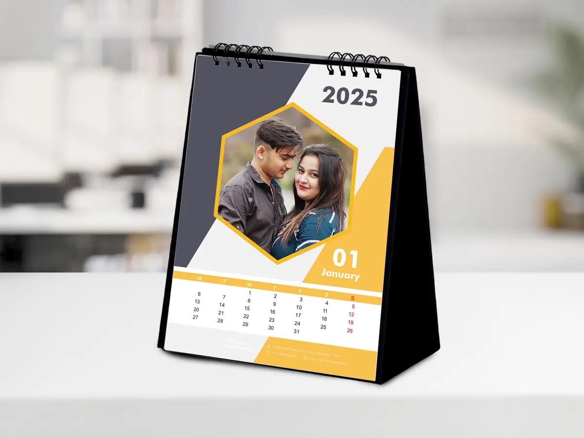 Buy Personalized Desktop & Wall Calendars Online | Printo