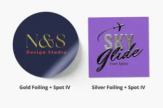 Premium Stickers with Foil & UV | Printo.in