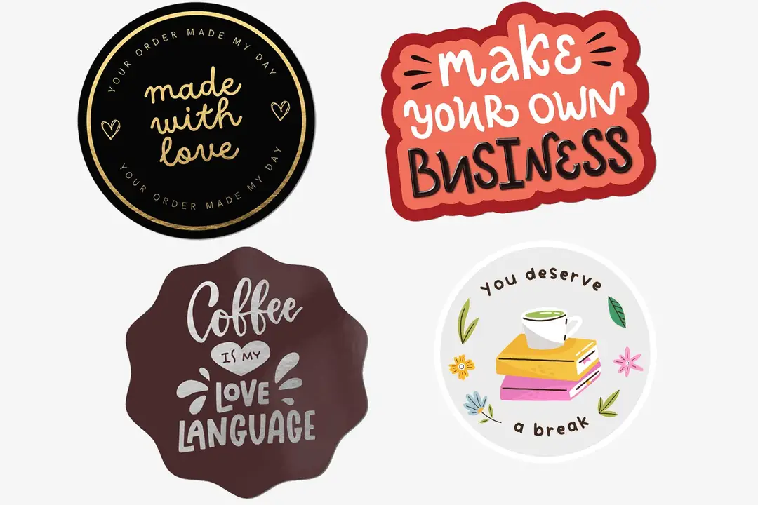 Premium Stickers with Foil & UV | Printo.in