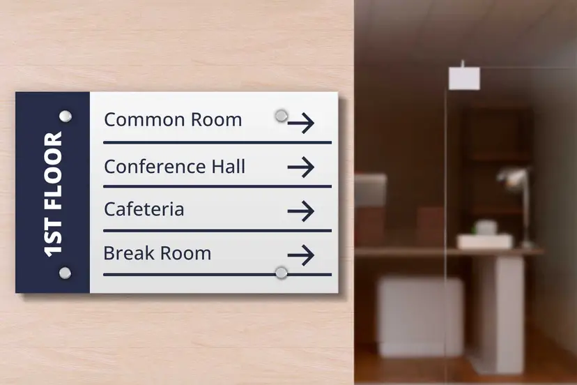 Wallmount Signs - Custom Office Wall Signs & Boards | Printo.in