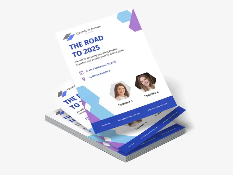 Custom Pamphlet Printing Online | Personalized Business Flyers