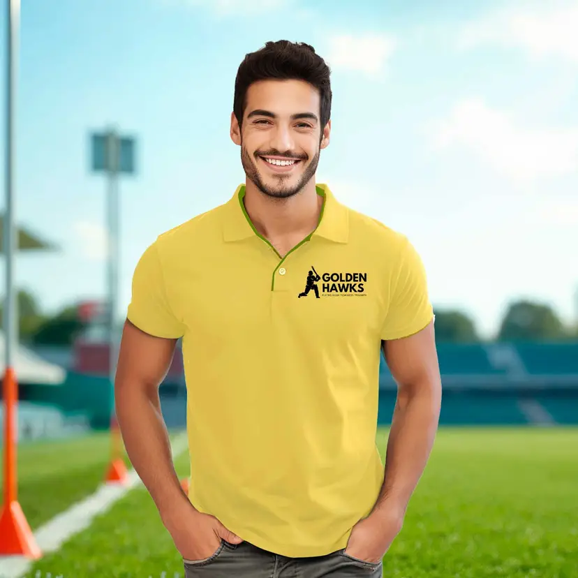 Dry-Fit Polo T-shirt | Digital Printing Polo for Corporate & Sports Teams