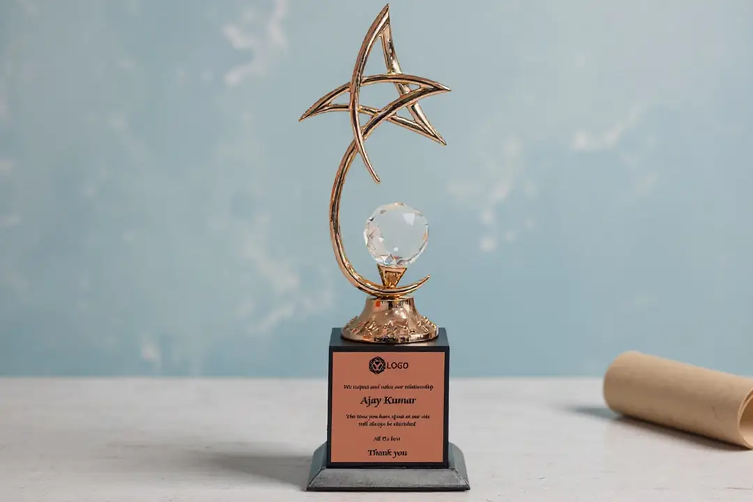 Bronze Tone Awards | Custom Metal Tropies Printing - Printo
